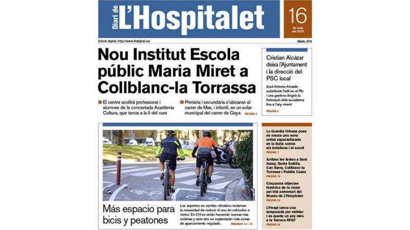 El nuevo Instituto Escola Maria Miret, en portada del Diario - La Farga ...